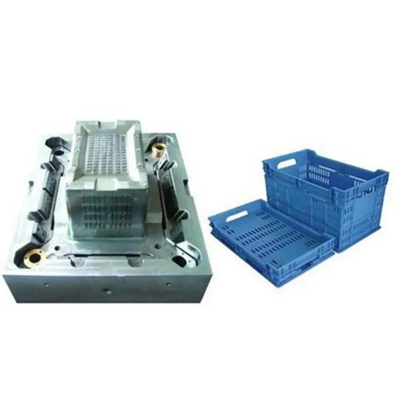 Plastic Vegetable Crates Mould Stackable Plastic Mold Milk Crate ...
