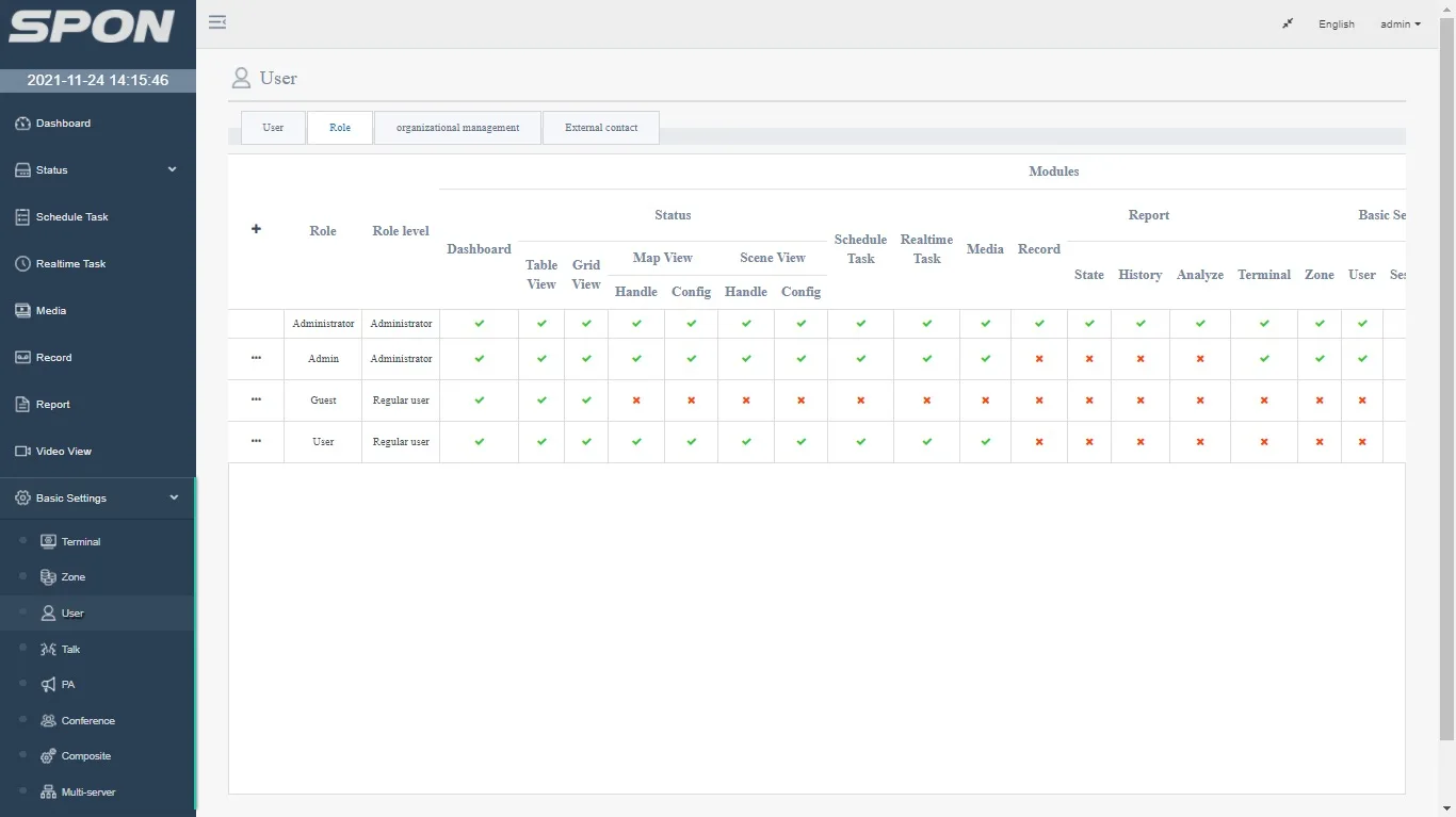 SPON XC-9000 IP Network Public Address PA Paging Intercom System Software