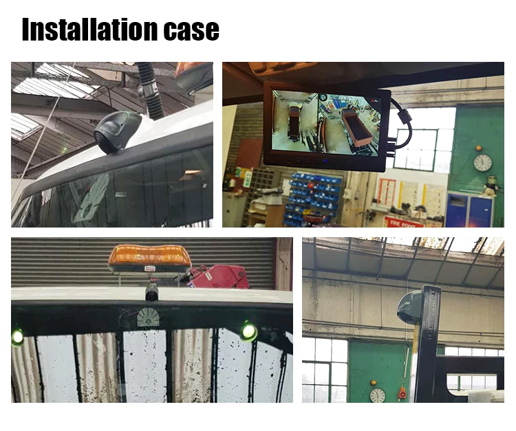 360 Degree Camera for Heavy Duty Truck Video Surveillance