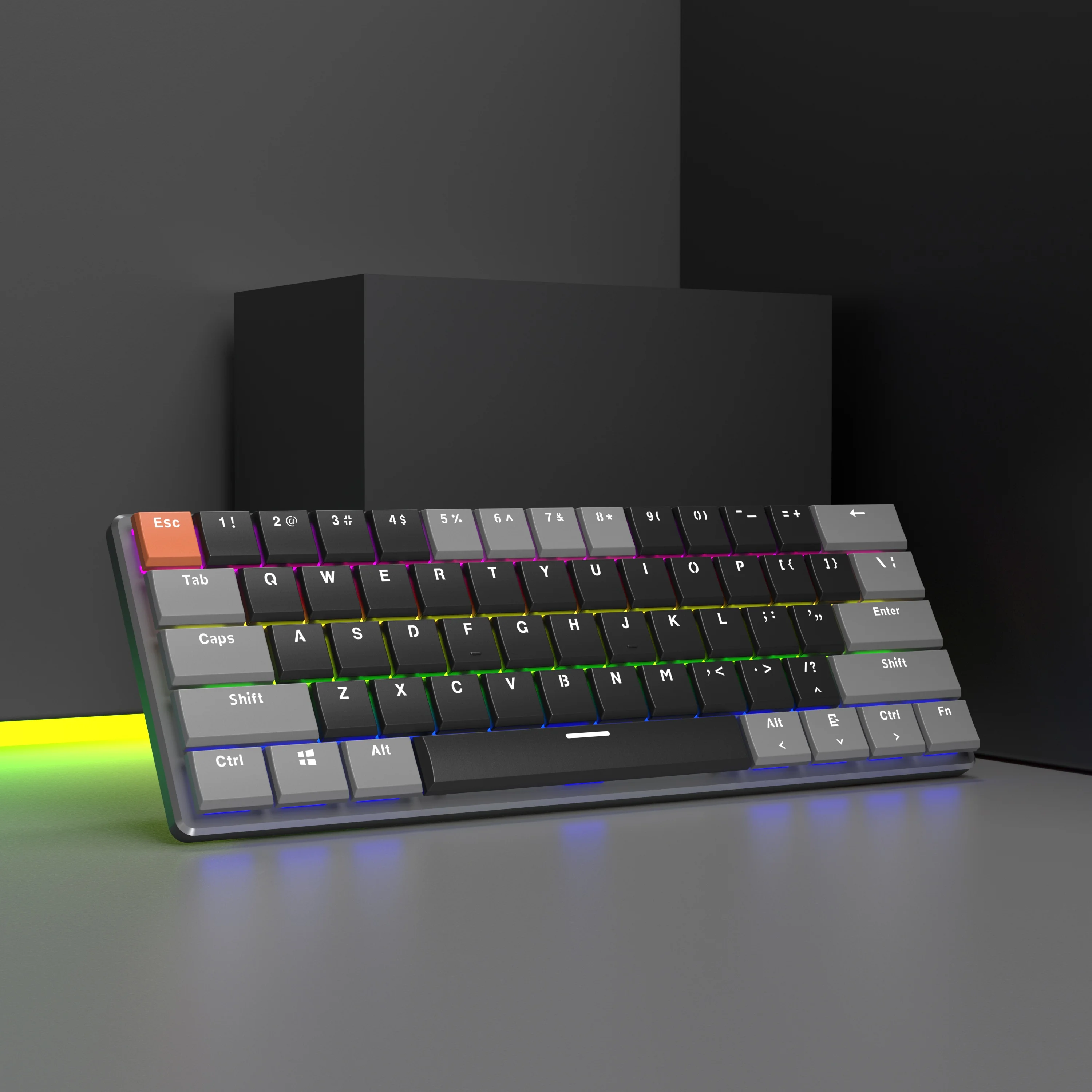 SAMA Mini61 RGB Gaming Keyboard - Ergonomic & Programmable
