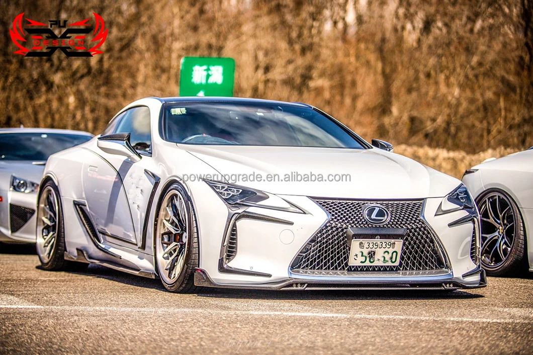 Wholesale Dry Carbon Fiber Bodykit for Lexus LC500 500H Front Canards ...