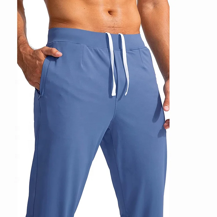 Customized High Quality Polyester Spandex Stretch Fabric Mens Jogger ...