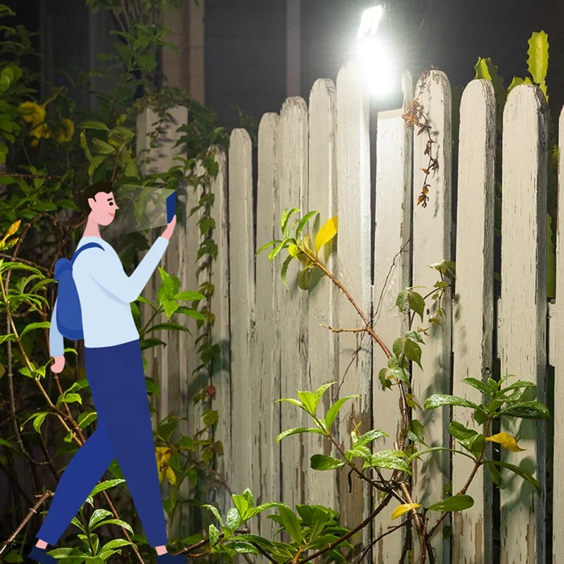 Outdoor Camping Wall Lights Household Solar Yard Lamps Solar Clamp Lamp ...