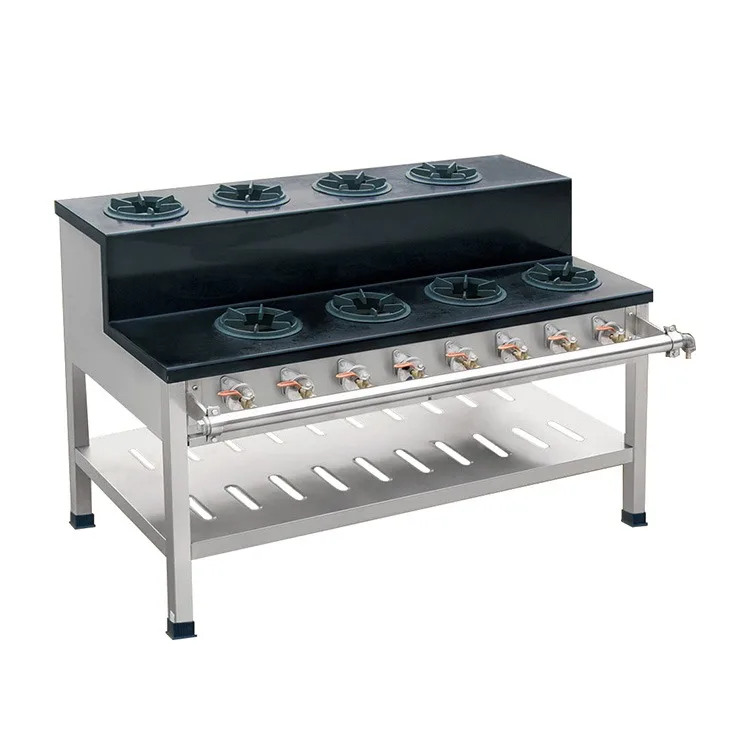 3 Wok Stand Burner Gas Cooktops - Commercial Wok Burners