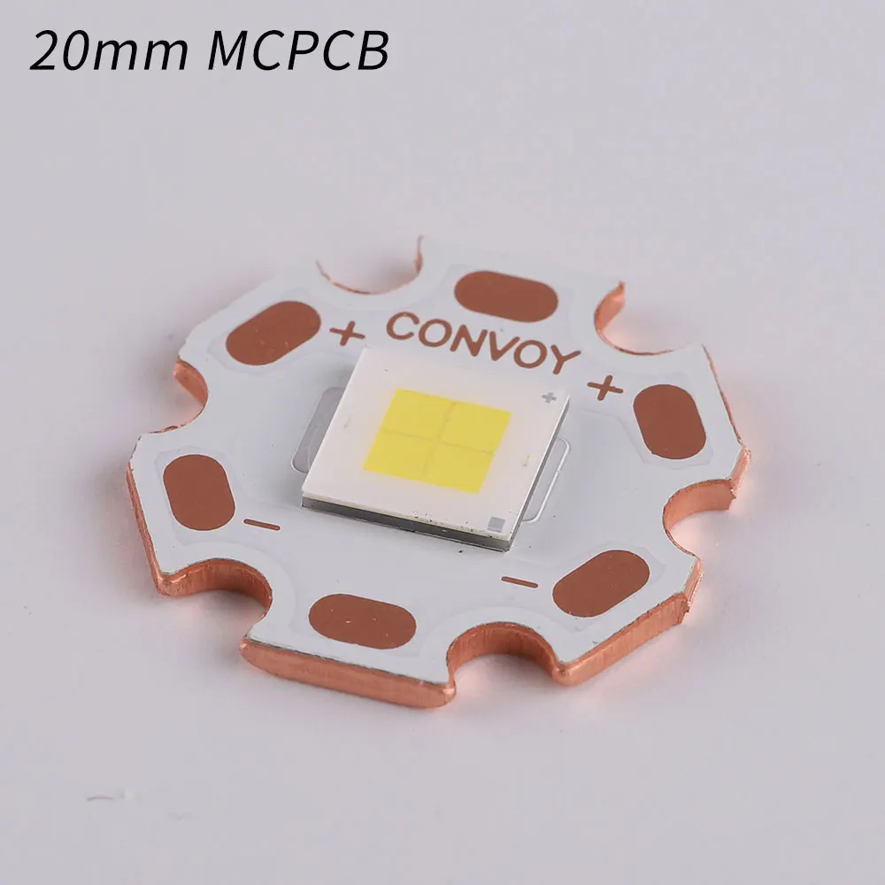 XHP70.3 HI 45W 5200 Lumens SMD 7070 LED Emitter with Convoy DTP Copper ...