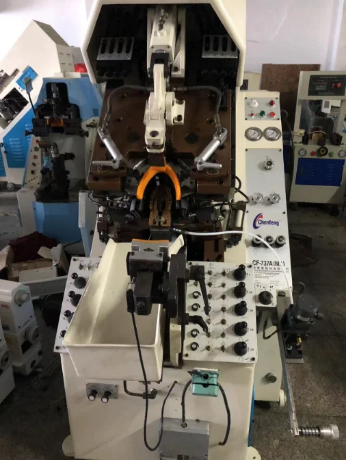 Chengfeng CF-737MA Shoe Lasting Machine - 9 Pincer Cementing Toe, Motor ...