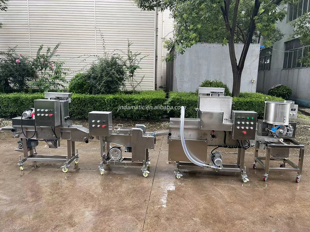 Damatic Automatic Burger Patty Chicken Fish Fillet Meat Pie Nuggets ...