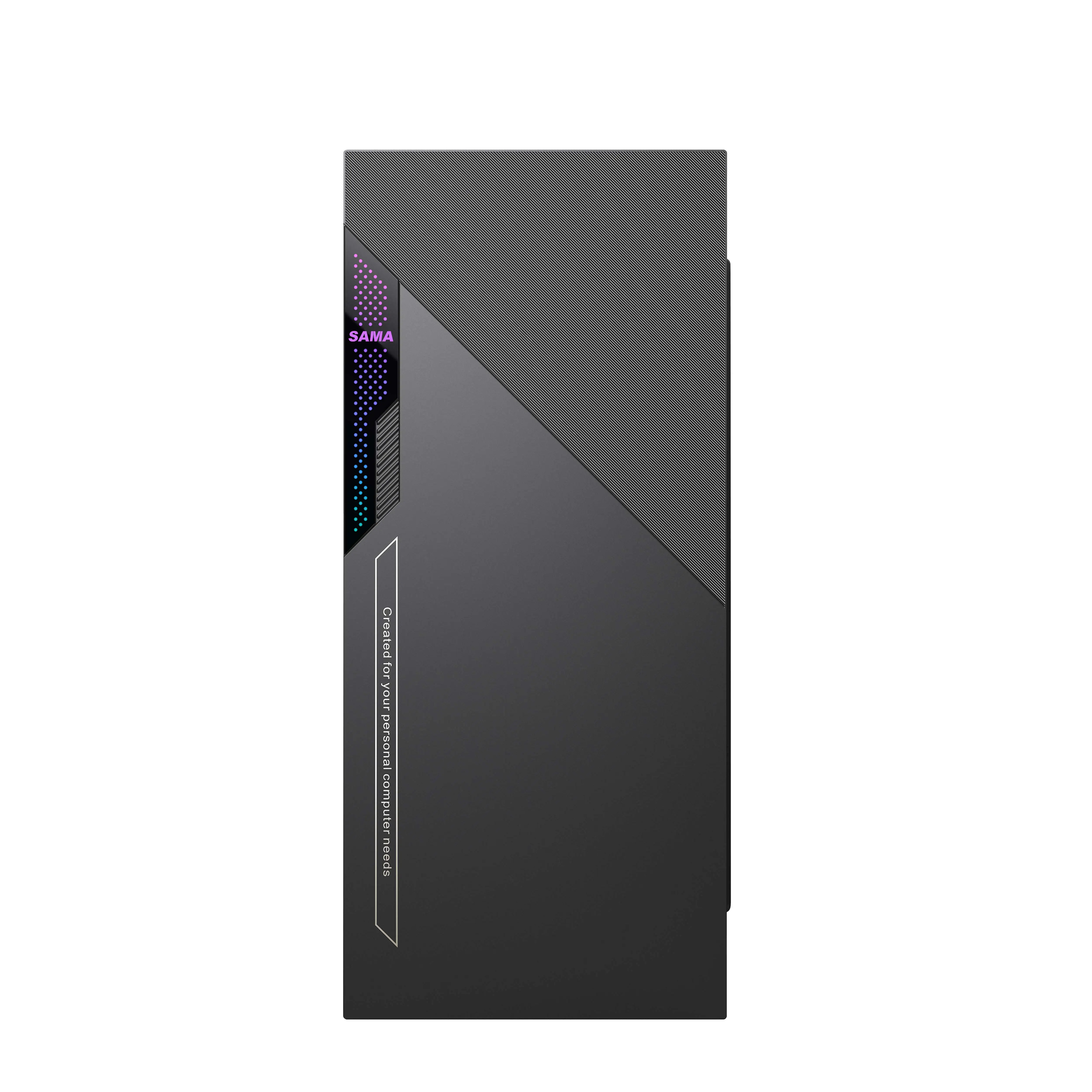 SAMA ARGB Effect ATX Case Desktop Flat Top Cover PC Cabinet Wholesale ...