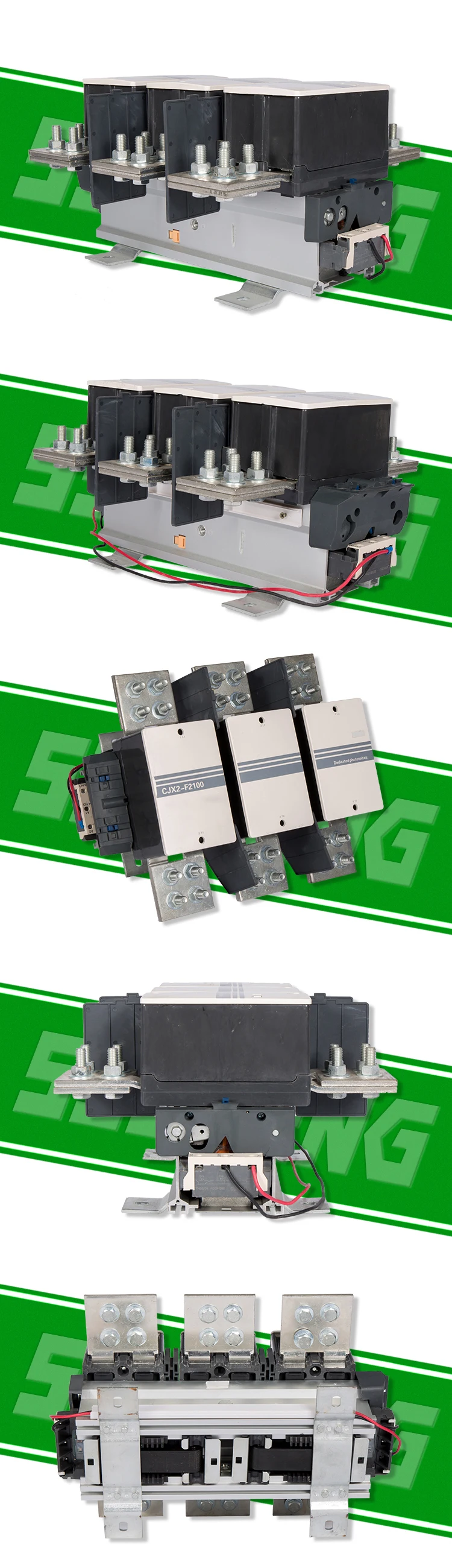 Senheng Ac Contactor Lc1f2100 Magnetic Contactor Cjx2-f2100 3-phase ...