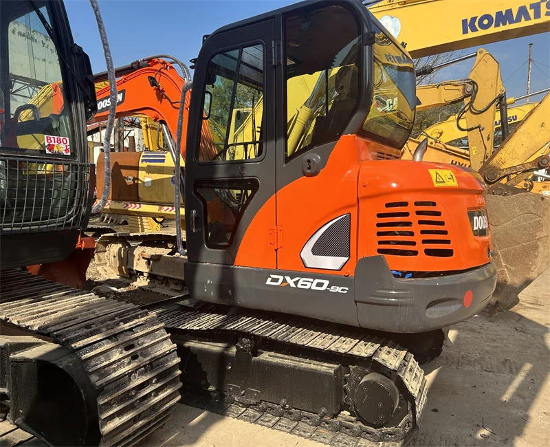 Doosan Dx60 Dx60-9c Excavator Mini Digger For Sale Excavator In Stock ...
