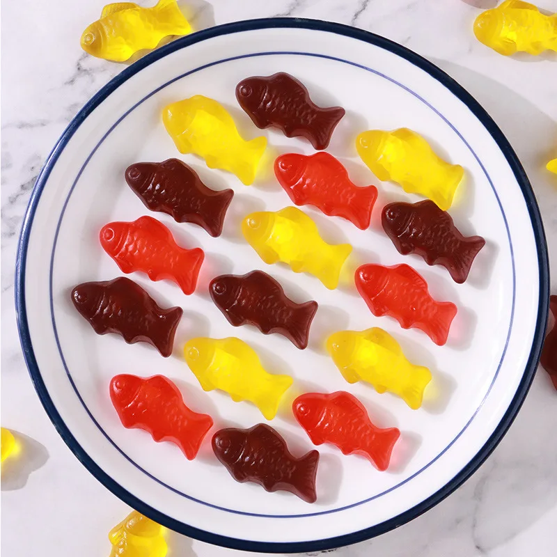 Direct Sourdough Worm Halal Earthworm Gummy Candy Jelly Crawling Gummy ...