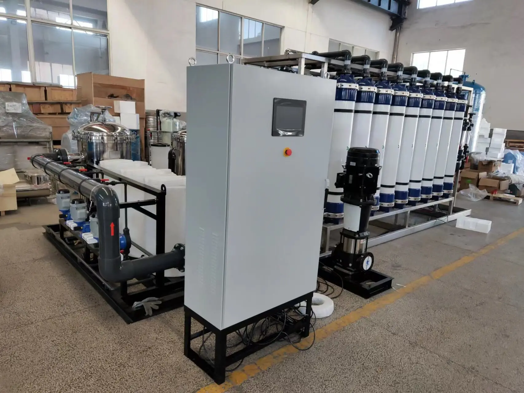 Sistem Ultrafiltrasi dengan Filter Pra-perawatan untuk Pengolahan Air ...