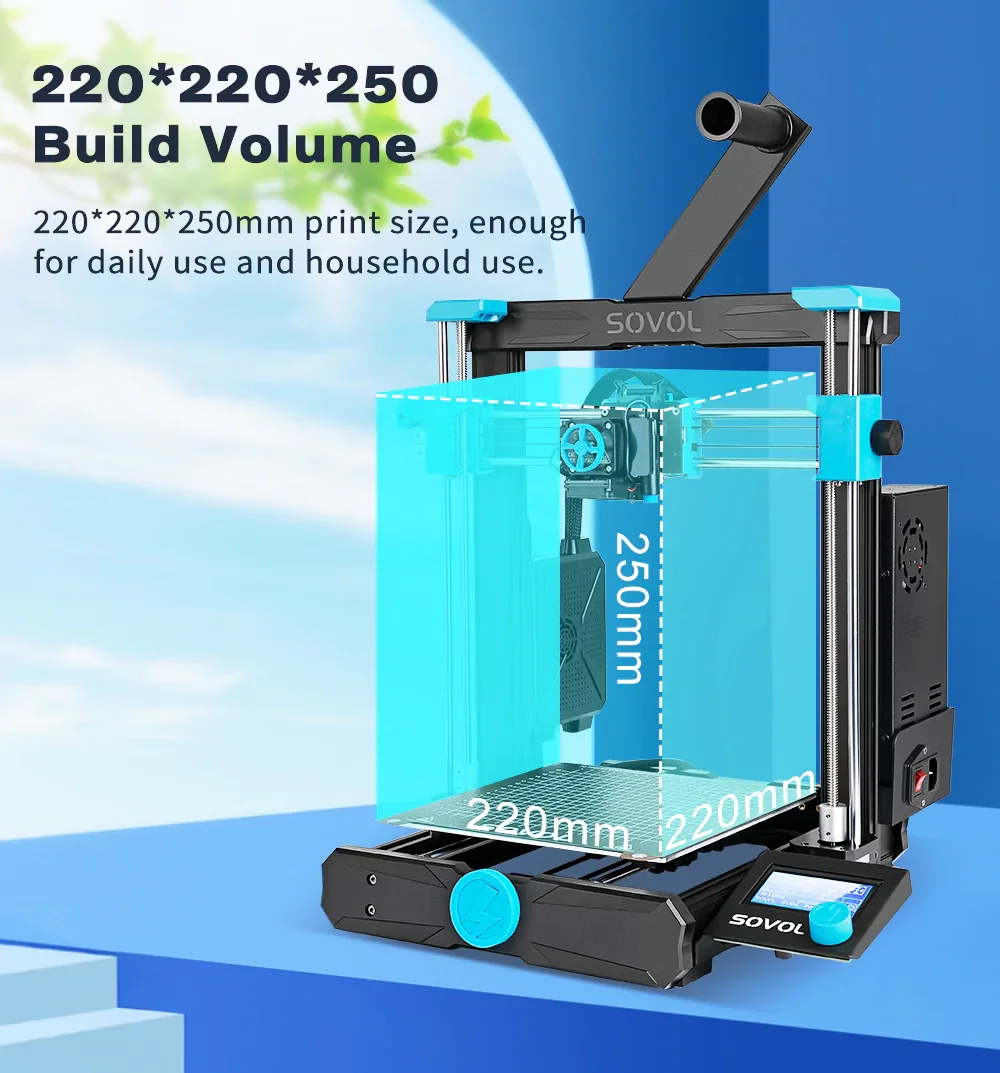 Sovol Small 3d Printer Sovol Sv06 Impresora 3d For Kids And Beginners ...