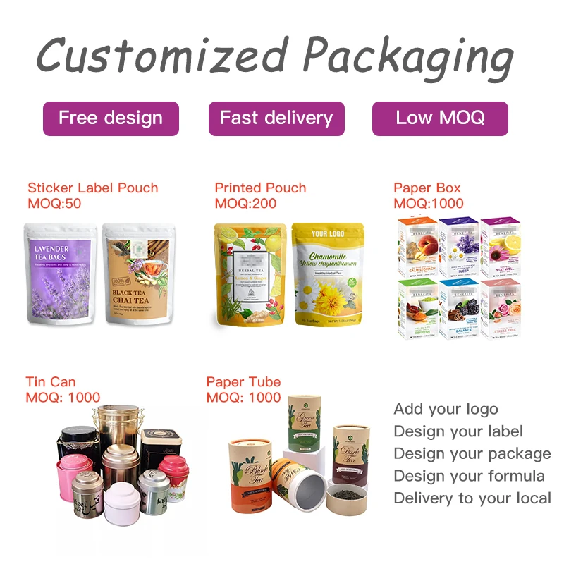 Chamomile Tea Calming Herbal Sleep Tea With Passion Flower Spearmint ...