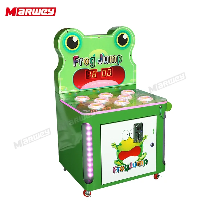 Wholesale Coin Operated Crazy Frog Hitting Kids Arcade Machines High ...