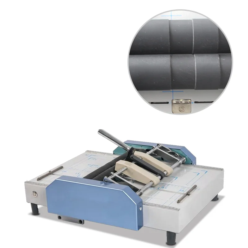 WDZY-1C Desktop Manual Saddle Stitch Booklet Maker - Easy Binding