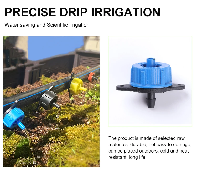 Adjustable Dripper Pressure Compensation Watering Nozzle Drip for ...