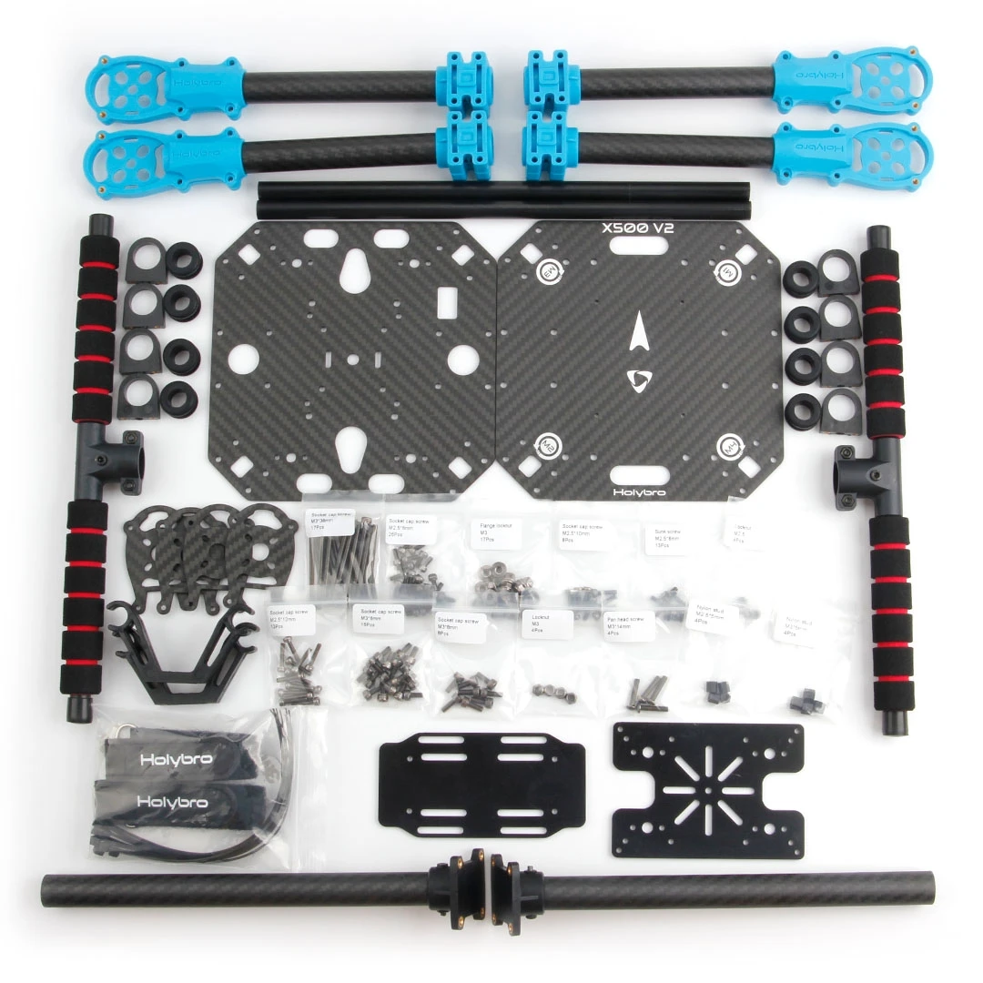 Holybro X500 V2-px4 Development Kit X500 V2 Arf Pixhawk 6c Flight ...