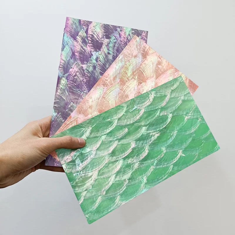 Natural Green Abalone/mother of Pearl Shell Sheet/ Paua Shell Paper