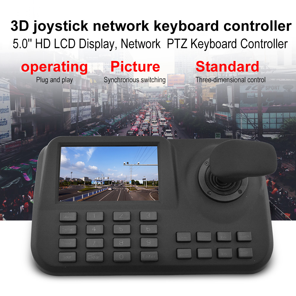 Anxinshi 3d Joystick Network Keyboard Controller For Cctv Camera Keyboard Controller - Buy Rj45 ...