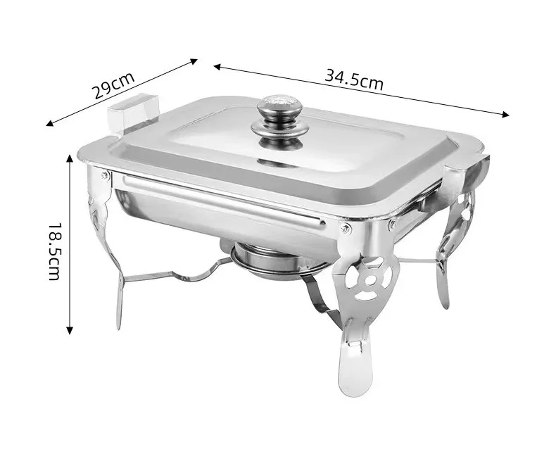 Cheap Commercial Stainless Steel Service Dish Buffet Food Warmer ...