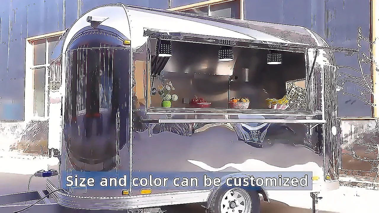 Airstream Food Trailer Coffee Trailer Cooking Truck China Best Selling ...