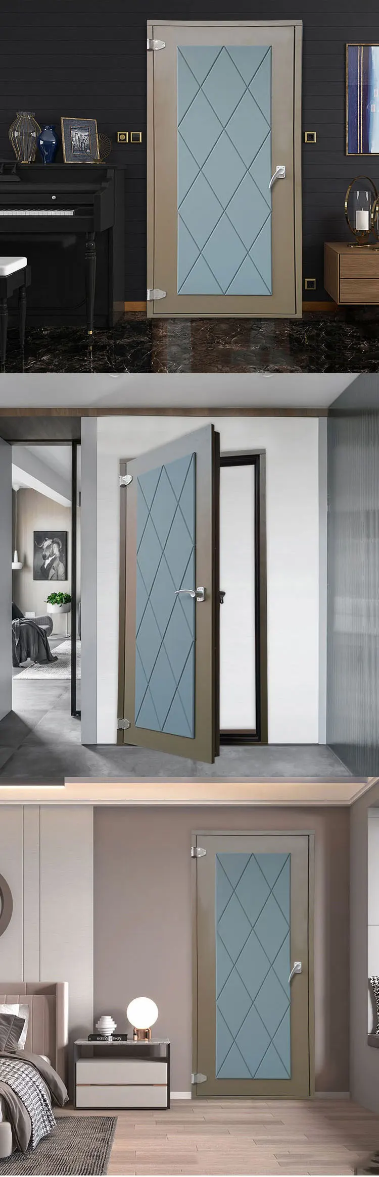 Studio Observation Door with Double Glazed Acoustic Glass| Alibaba.com