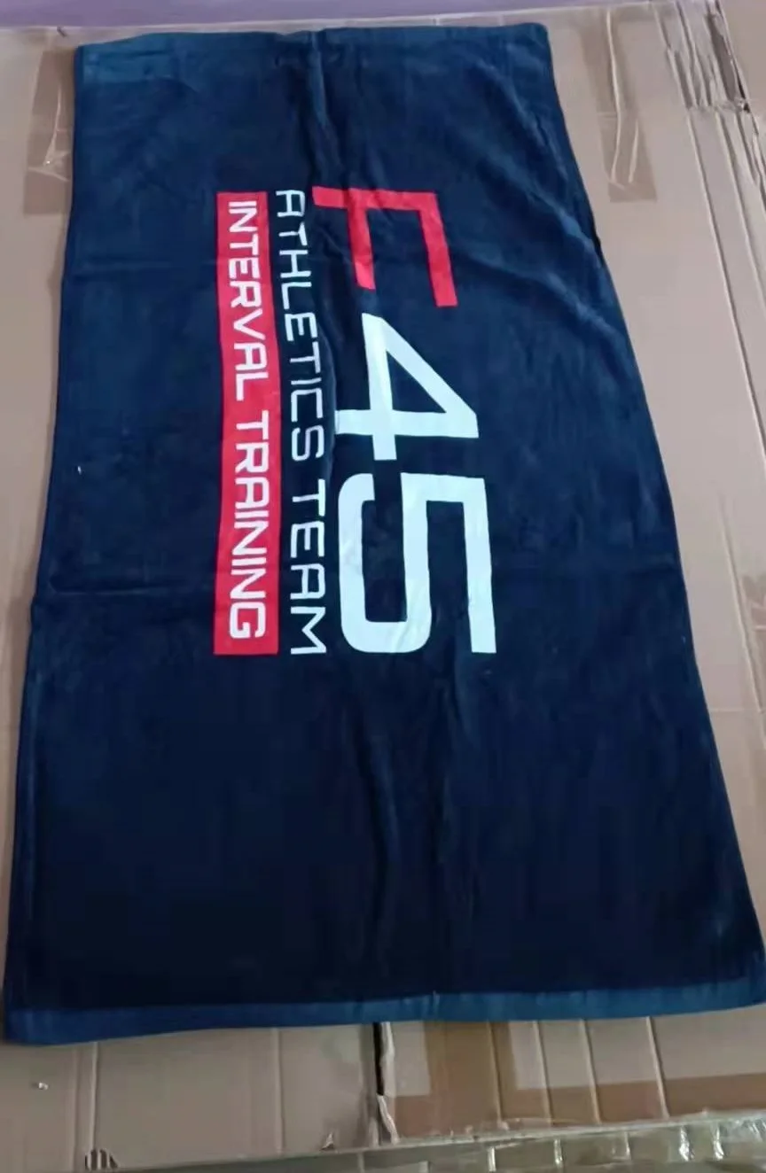 Custom Logo Fitness Sweat Towels - Soft & Absorbent