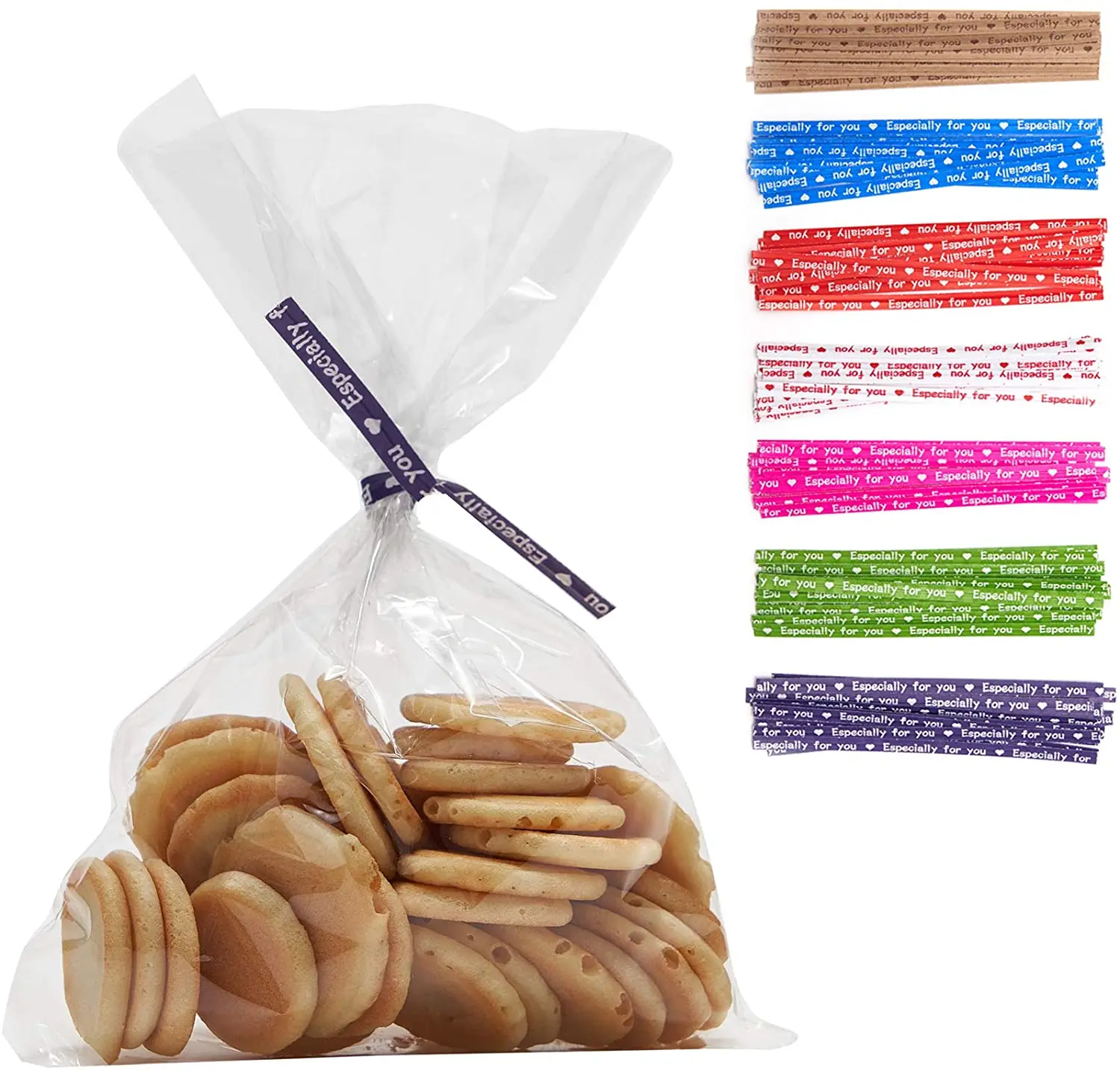 Customized Plastic Bopp Clear Flat Cellophane Treat Bags For Gift ...