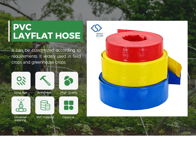 Mining Hose Layflat Pvc Tube Layflat Water Hose - Buy Layflat Water ...
