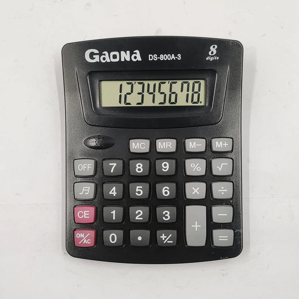 Cheap Student Desktop Calculator 12-digit Dual Power (solar And Battery ...