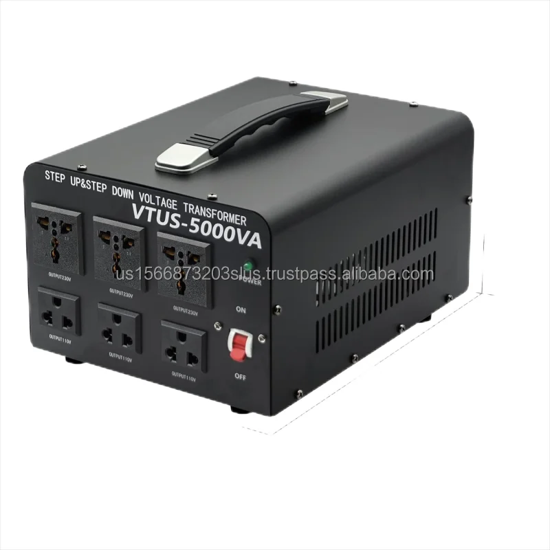 5000w Voltage Converter Transformer Step Up 110v-120v To220v-240v Or ...