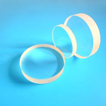 Custom High Transmission Transparent Caf2 Optical Glass Window For Uv ...