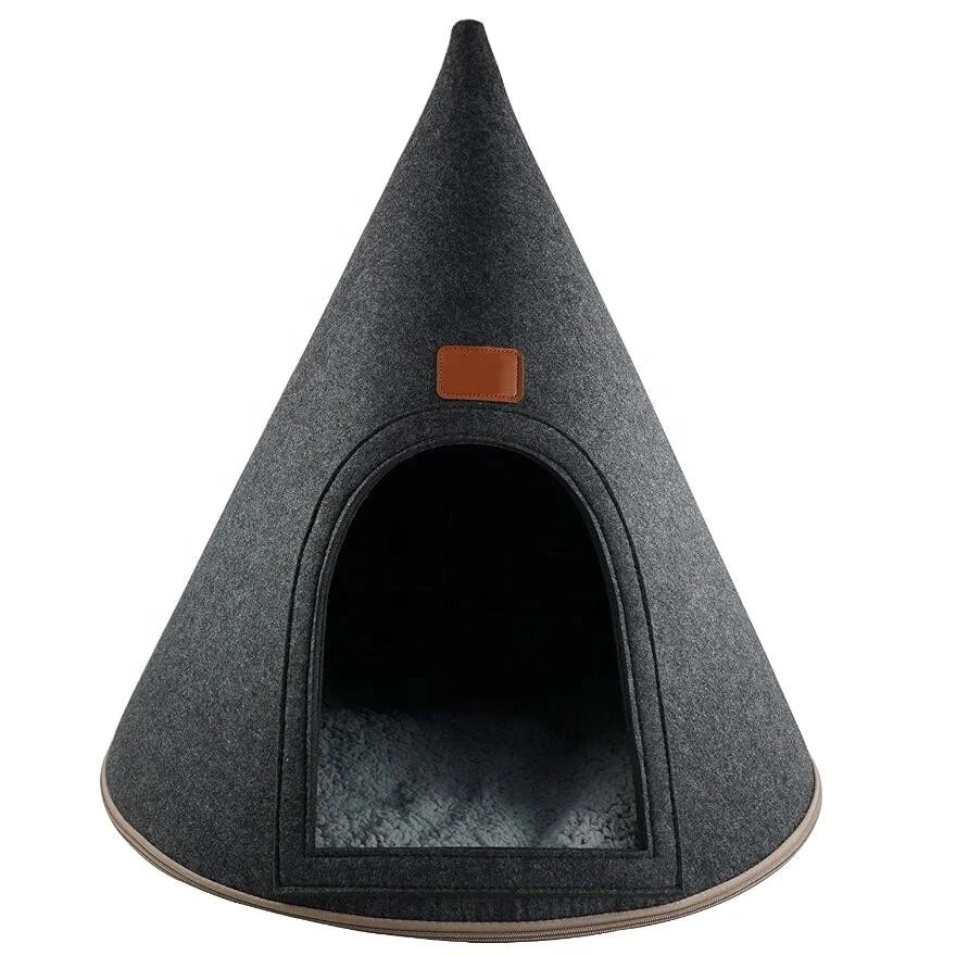 Oem Handmade Teepee Shape Easy Assemble Premium Felt Washable Portable ...