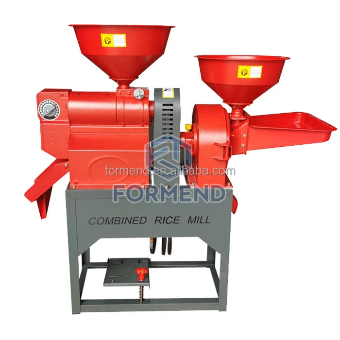 Commercial Electric Small Mill Paddy Husker Combined Rice Peeling ...