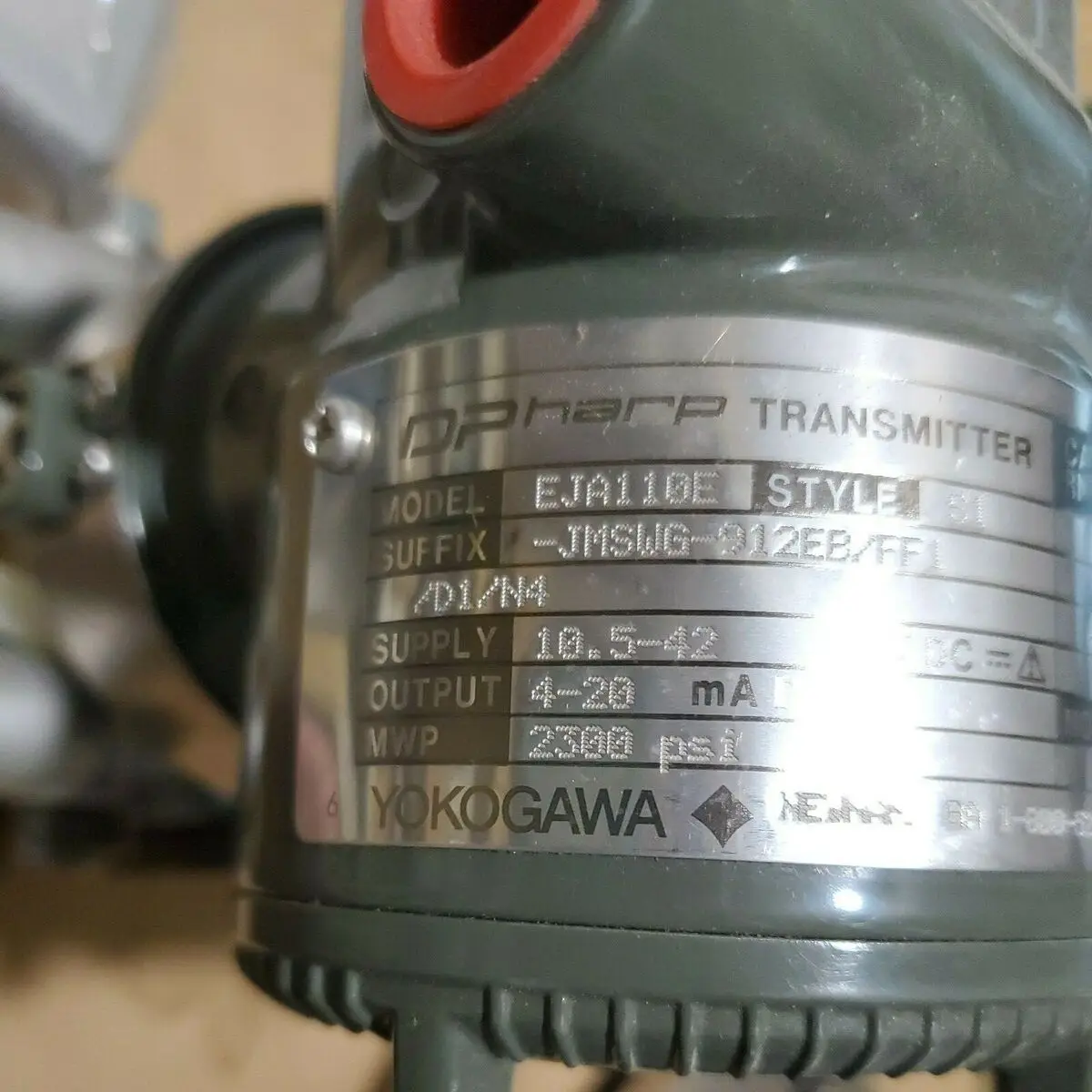 Yokogawas Eja110e Differential Pressure Transmitter With High Accuracy ...