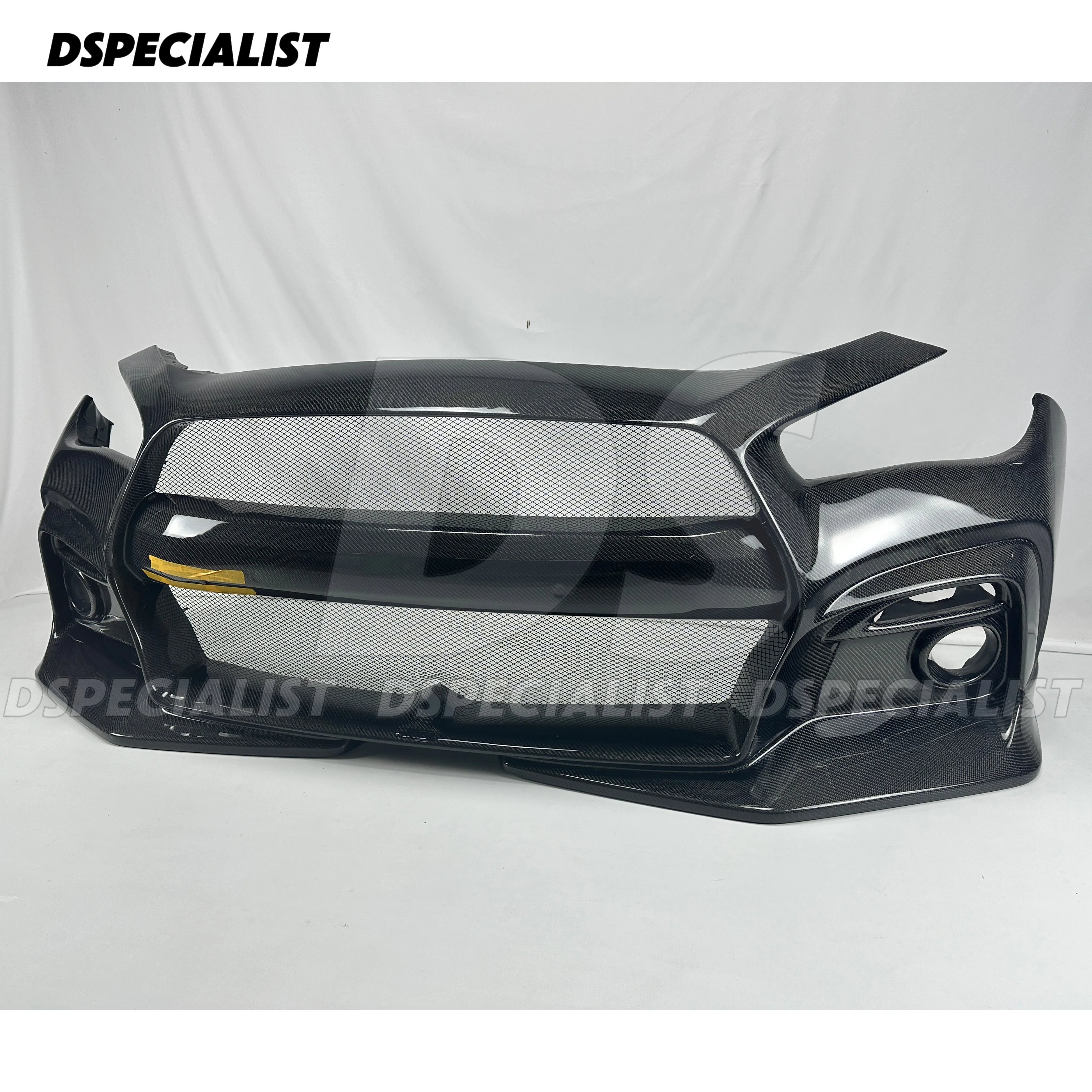 Blitz Style Full Carbon Fiber Front Bumper for Infiniti Q50