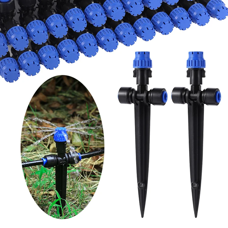 Efficient Drip Irrigation with 8-Hole Adjustable Emitters