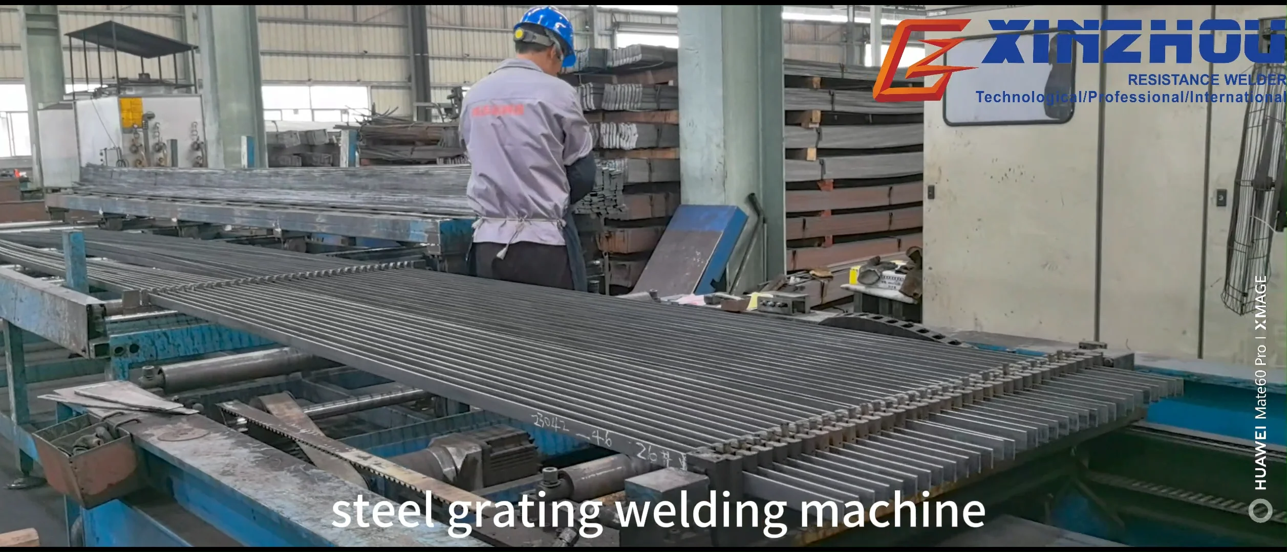 Fully Automatic Galvanize Square Bar Grating Electroforged Steel ...