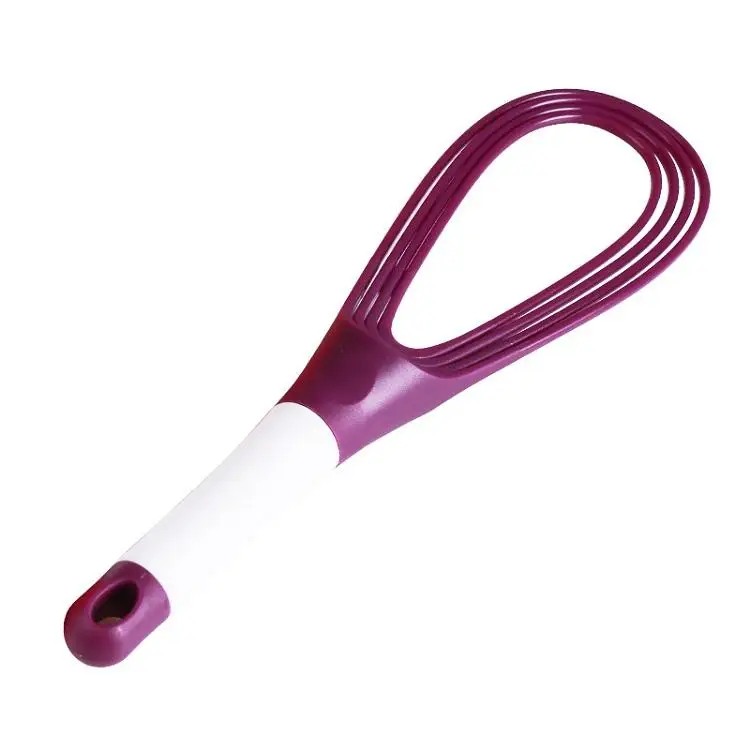 Fashionable Foldable Silicone Flat Egg Whisk Wiper Silicone Whisk Egg ...