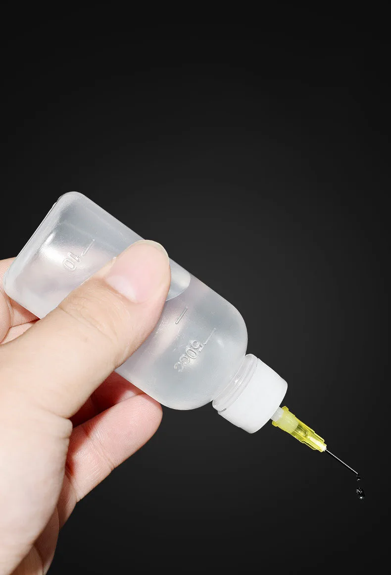 50cc Needle Glue Squeeze Bottle 50ml With Precision Tip Applicator ...