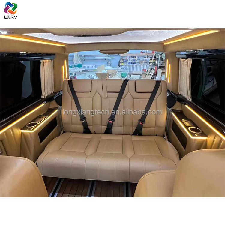 LXRV Variable Bed Campervan - Customizable Rock and Roll Seat