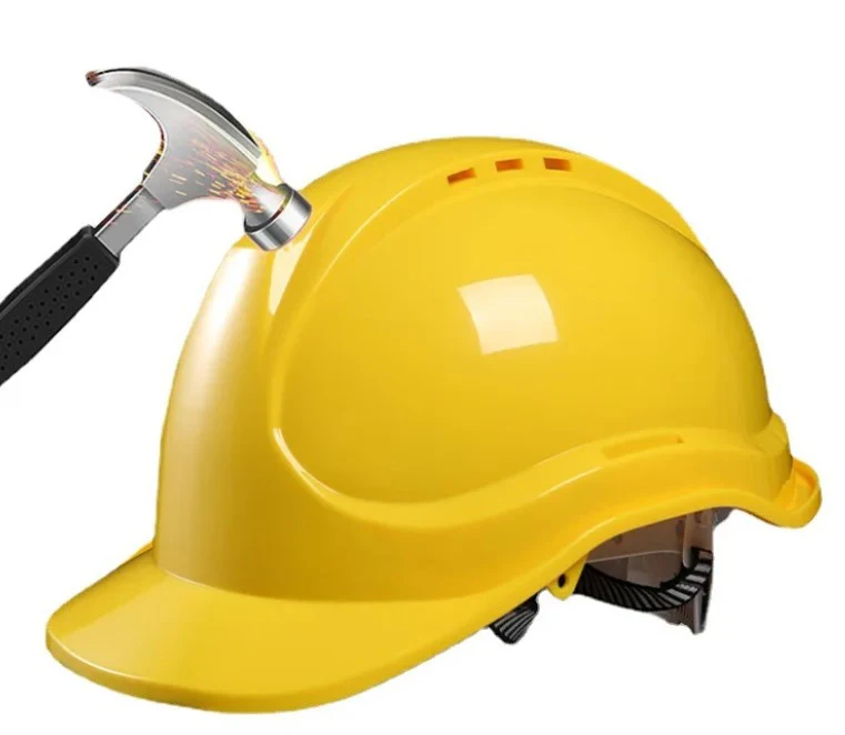 Yellow Color Working Safety Helmet Engineering Construction Hard Hat ...