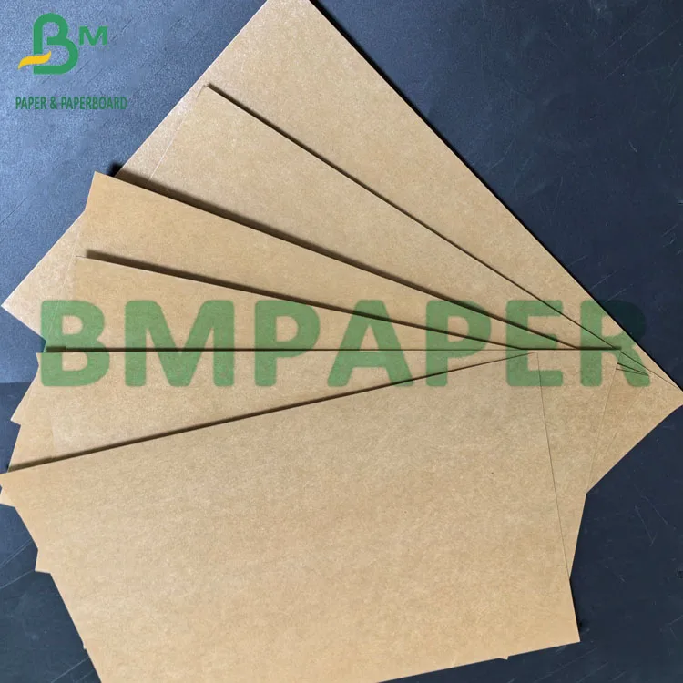 80g+15g Pe One Side Laminated Oilproof Food Grade Kraft Paper For ...