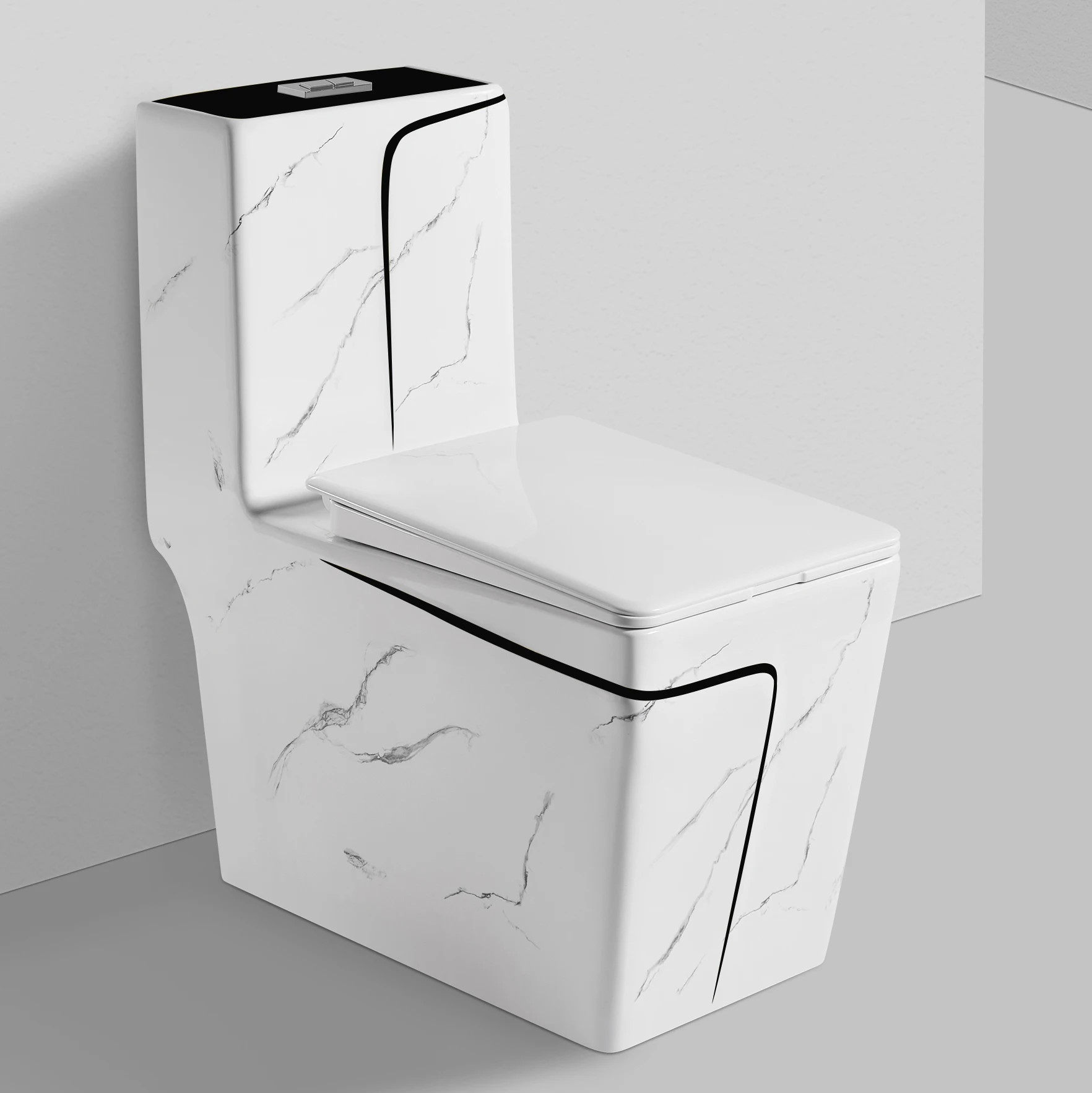 Custom Square Round WC Sanitary Ware Floor Mounted Water Closet ...