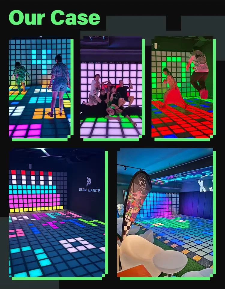 Super Grid - LED Floor Projector for 'floor Is Lava' Game