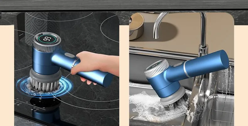 Hot Sale Cordless Spin Scrubber - Eco-Friendly Cleaning