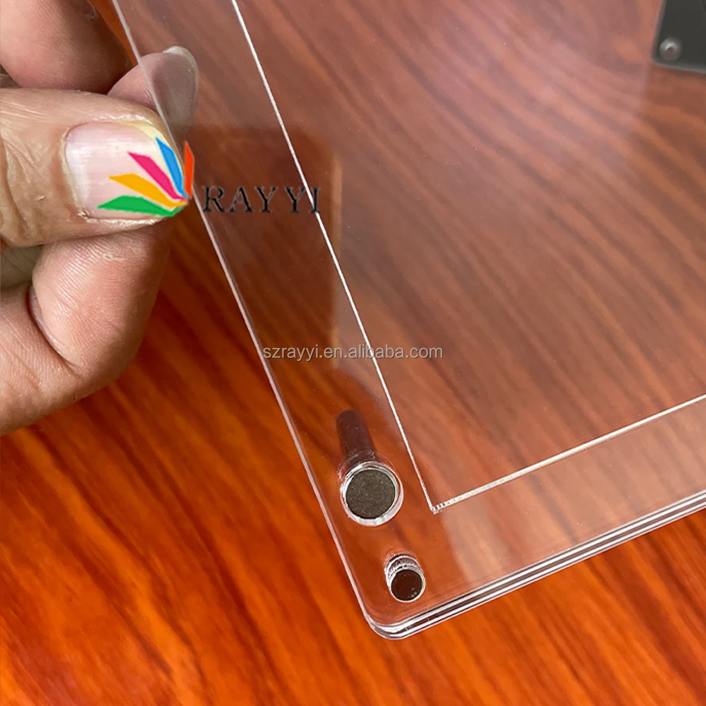 Custom Acrylic Booster Pack Box - Magnetic Lid Display