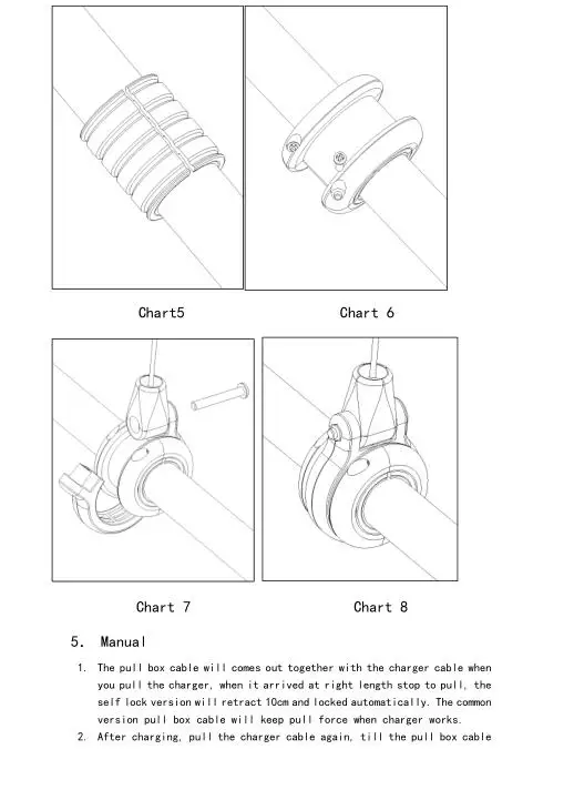 Evocharge Universal Cable Retractor for Secure EV Charging