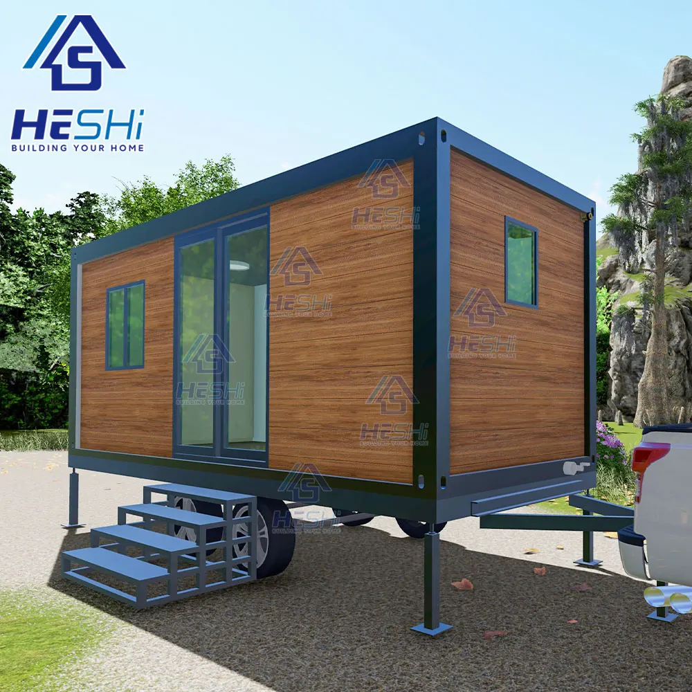 Custom Trailer Container Prefabricated Integrated House on Wheel Price ...